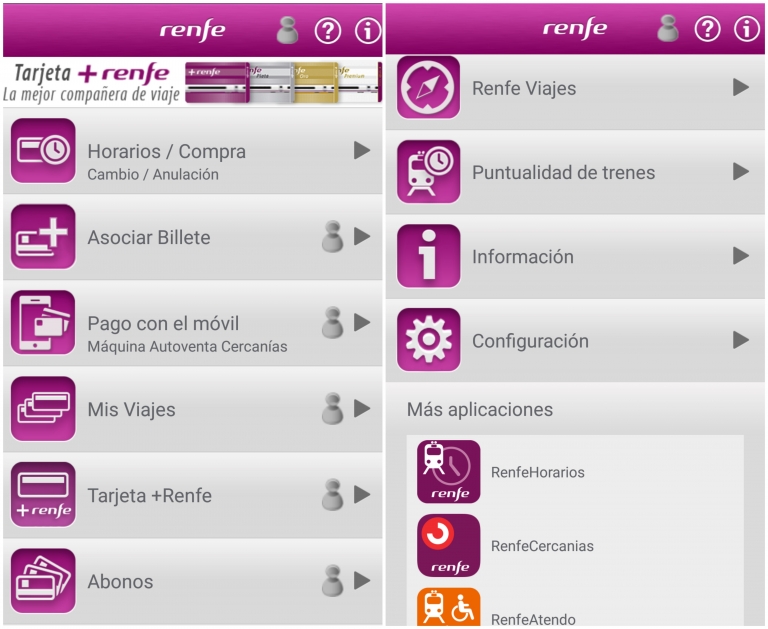 Renfe en tu móvil: 3 apps imprescindibles - Destino